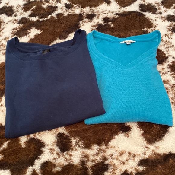 Active Life | Tops | Active Life Blue Sweatshirt And Wildfox Haley Long ...